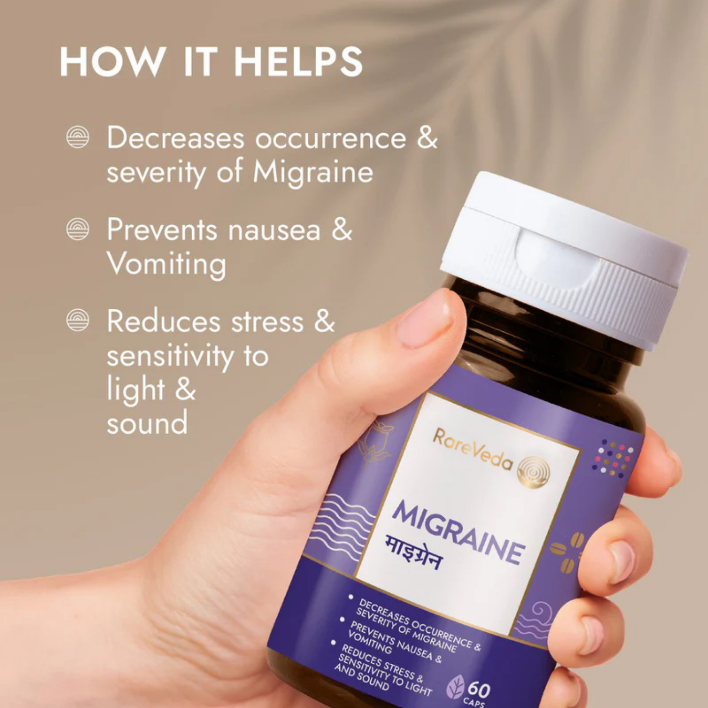 Migraine Capsule - Stay Headache Free – RareVeda